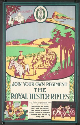 Royal Ulster Rifles, The | Original Vintage Poster | Chisholm Larsson ...
