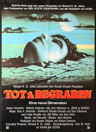 Tot & Begraben | Original Vintage Poster | Chisholm Larsson Gallery