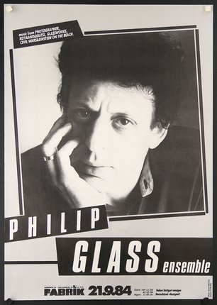 Philip Glass Ensemble | Original Vintage Poster | Chisholm Larsson Gallery