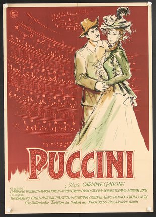 Puccini (German) | Original Vintage Poster | Chisholm Larsson Gallery