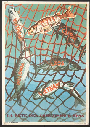 Rete del Comunismo e Tesa, La | Original Vintage Poster | Chisholm ...