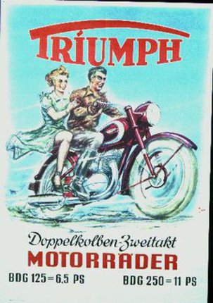 Triumph (3) | Original Vintage Poster | Chisholm Larsson Gallery