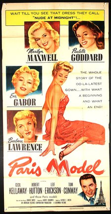 Paris Model | Original Vintage Poster | Chisholm Larsson Gallery