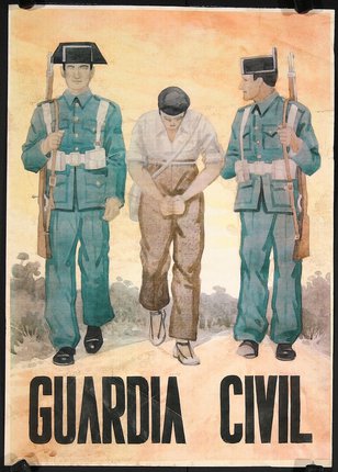 Guardia Civil (Reproduction ) | Original Vintage Poster | Chisholm ...