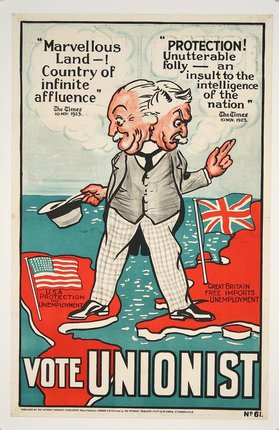 Vote Unionist | Original Vintage Poster | Chisholm Larsson Gallery