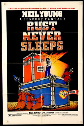 Rust Never Sleeps Neil Young , A Concert Fantasy | Original Vintage ...