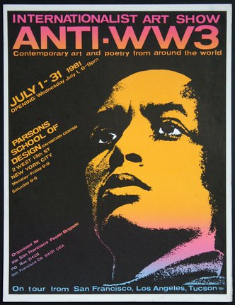 Internationalist Art Show - Anti-WW3 - San Francisco Poster Brigade (2 ...
