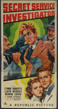 Secret Service Investigator | Original Vintage Poster | Chisholm ...