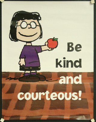 Be Kind and Courteous! | Original Vintage Poster | Chisholm Larsson Gallery