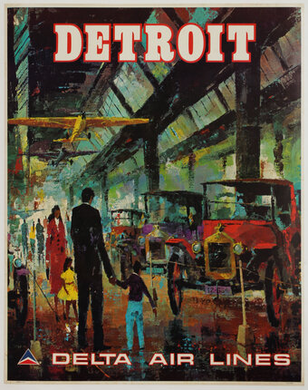 Vintage Delta Airline Posters