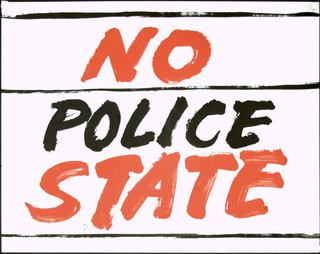 No Police State | Original Vintage Poster | Chisholm Larsson Gallery