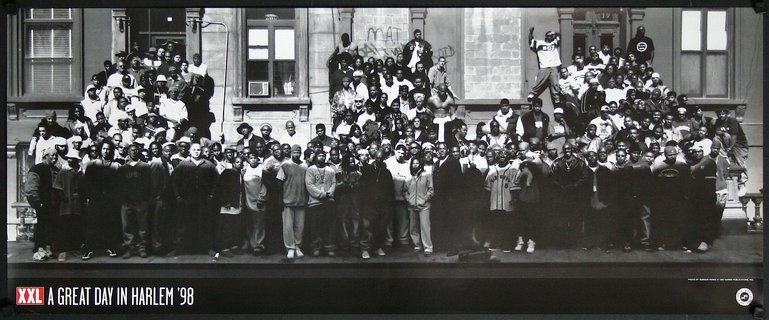 XXL Mag - A Great Day in Harlem '98 | Original Vintage Poster ...