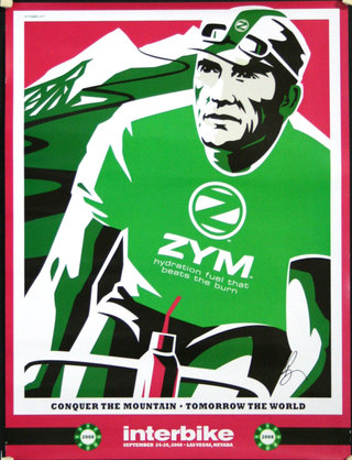Interbike - Zym (signed) | Original Vintage Poster | Chisholm Larsson ...