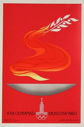 XXII Olympiad - Moscow 1980 - Russian Olympics (77) | Original Vintage ...