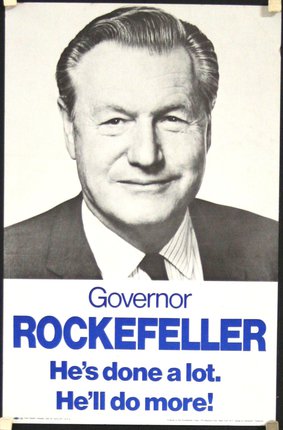 Governor Rockefeller, Presidential Campaign | Original Vintage Poster ...