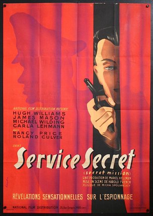 Service Secret | Original Vintage Poster | Chisholm Larsson Gallery