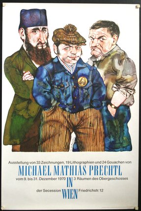 Michael Mathias Prechtl in Wien | Original Vintage Poster | Chisholm ...
