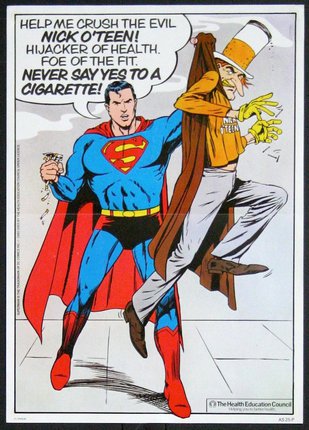 Superman - Help me Crush the Evil Nick O'Teen! | Original Vintage ...