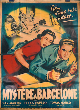 Mystere a Barcelone | Original Vintage Poster | Chisholm Larsson Gallery