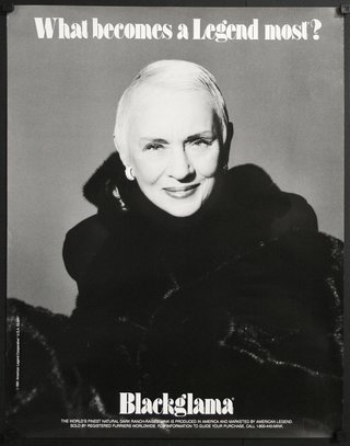 Blackglama - What Becomes a Legend most? - Jessica Tandy | Original Vintage Poster | Chisholm ...