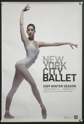 New York City Ballet 2009 Winter Season - Rebecca Krohn | Original Vintage Poster | Chisholm ...