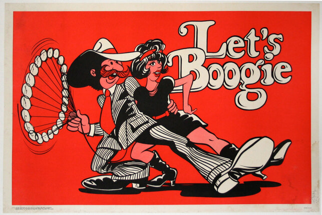 Let's Boogie | Original Vintage Poster | Chisholm Larsson Gallery