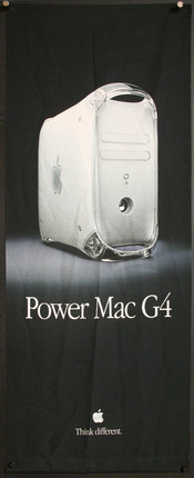 Power Mac G4 Fabric Banner | Original Vintage Poster | Chisholm Larsson ...