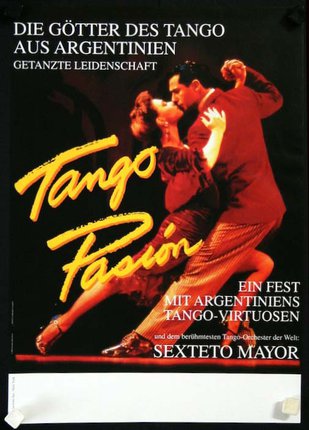 Tango Pasion | Original Vintage Poster | Chisholm Larsson Gallery