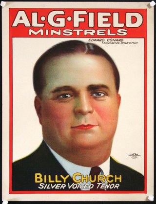 Al G Field Minstrels - Billy Church Silver Voiced Tenor | Original ...
