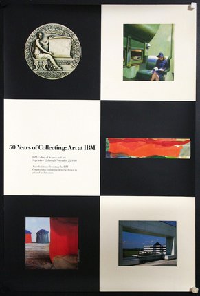 50 Years of Collecting Art at IBM | Original Vintage Poster | Chisholm ...
