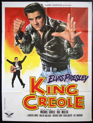 King Creole (re-release 1978 ) | Original Vintage Poster | Chisholm ...