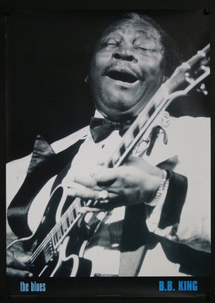 The Blues - B.B. King | Original Vintage Poster | Chisholm Larsson Gallery
