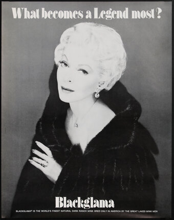 Blackglama - What Becomes a Legend most? - Lana Turner | Original ...