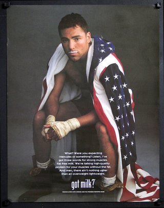 Oscar De La Hoya Got Milk
