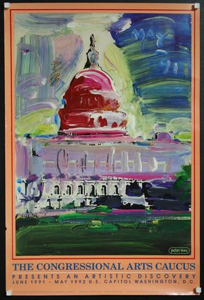 The Congressional Arts Caucus - Capitol Building | Original Vintage ...