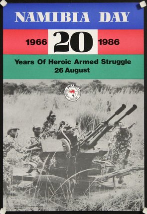 Namibia Day - 20 Years of Heroic Armed Struggle | Original Vintage ...