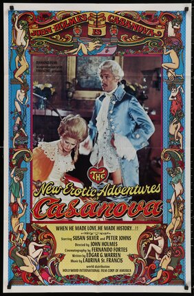 The New Erotic Adventures of Casanova | Original Vintage Poster ...