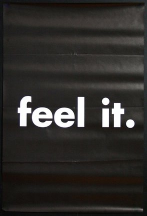 Feel it. | Original Vintage Poster | Chisholm Larsson Gallery