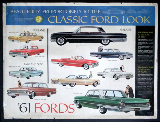 Classic Ford Look | Original Vintage Poster | Chisholm Larsson Gallery