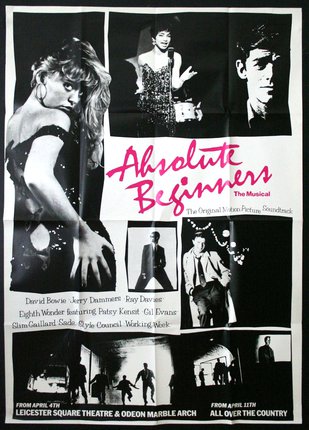 Absolute Beginners - Soundtrack (British) 2 | Original Vintage Poster ...