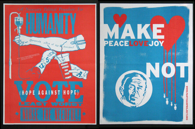 Partisan Project - Humanity Vote - Make Peace Love Joy Not ...
