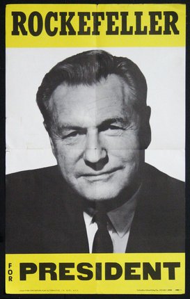 Rockefeller For President (4) | Original Vintage Poster | Chisholm ...