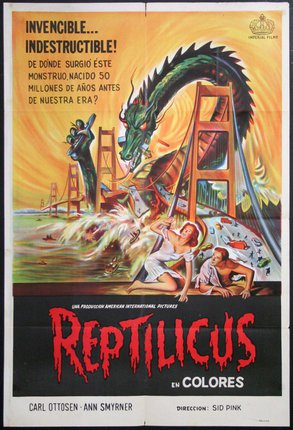 Reptilicus | Original Vintage Poster | Chisholm Larsson Gallery