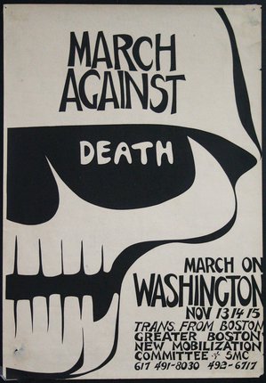 March Against Death - March on Washington | Original Vintage Poster ...