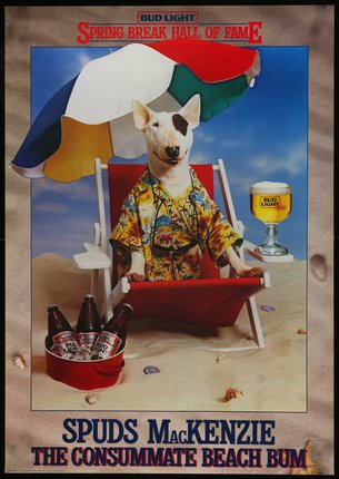 Spud Mckenzie Poster