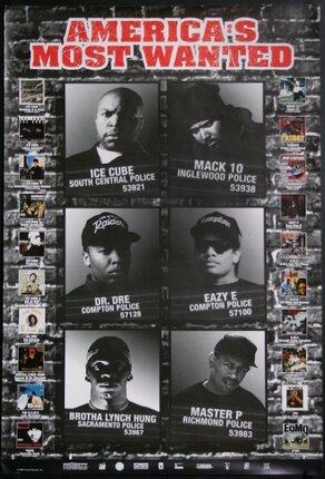 America's Most Wanted - Priority Records 10 Year Anniversary - N.W.A ...