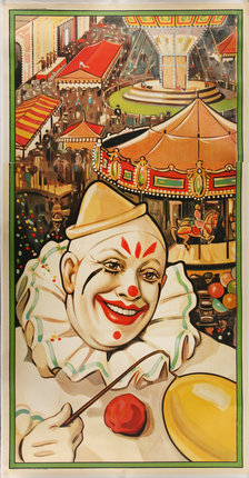 Vintage Circus Clown Posters