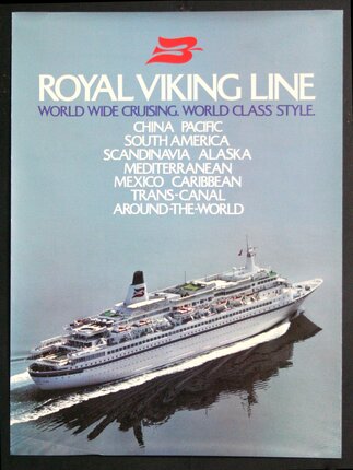 Royal Viking Line | Original Vintage Poster | Chisholm Larsson Gallery