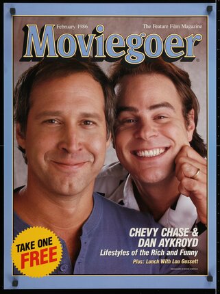 Moviegoer - Chevy Chase and Dan Aykroyd - February 1986 | Original ...