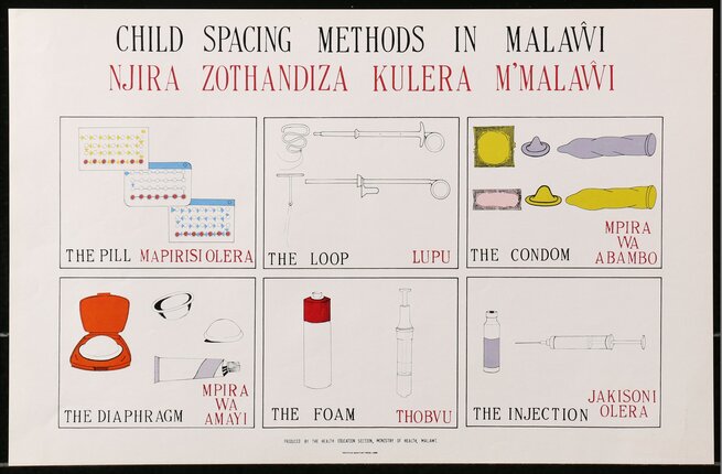 Child Spacing Methods in Malawi | Original Vintage Poster | Chisholm ...